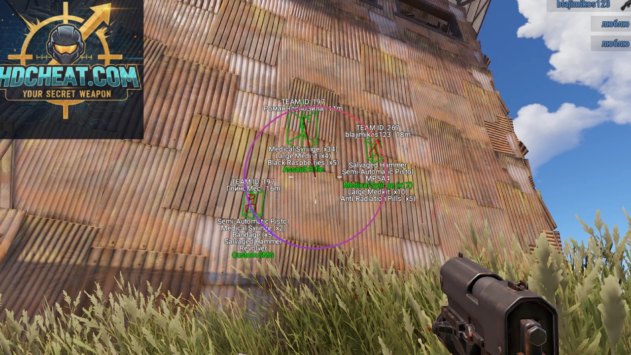 Rust External Cheat Hacks 2025 – Undetected | HDCHEAT